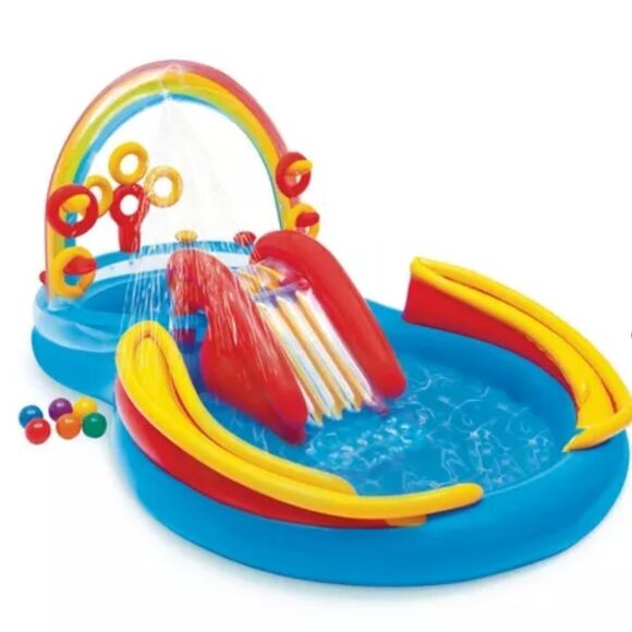 Intex | Toys | Intex Rainbowring Play Center | Poshmark